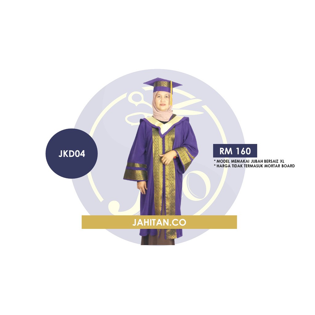 Jubah + topi konvokesyen pelajar universiti dewasa / Adult Convocation ...