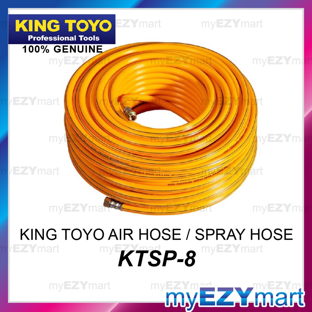 KING TOYO Air Hose / Spray Hose (100 Meter) [KTSP-8] | Shopee Malaysia