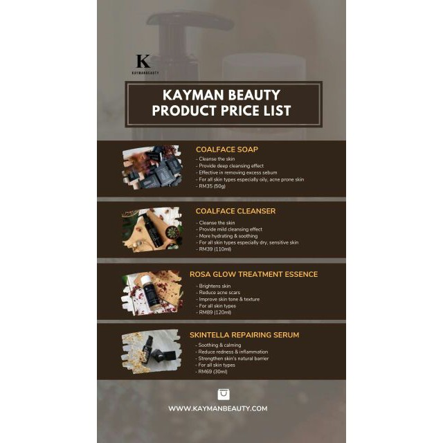 (NEW PACKAGING) KAYMAN Rosa Glow Treatment Essence 120ml Full Size ...