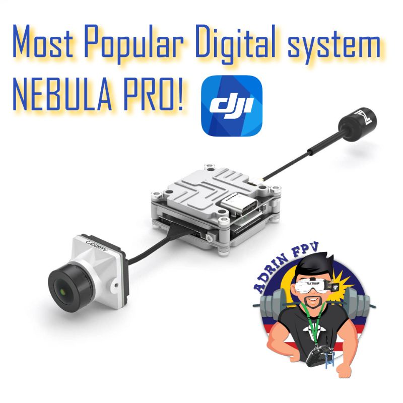 Caddx Vista Nebula Pro kit 120fps low latency for DJI digital | Shopee Malaysia