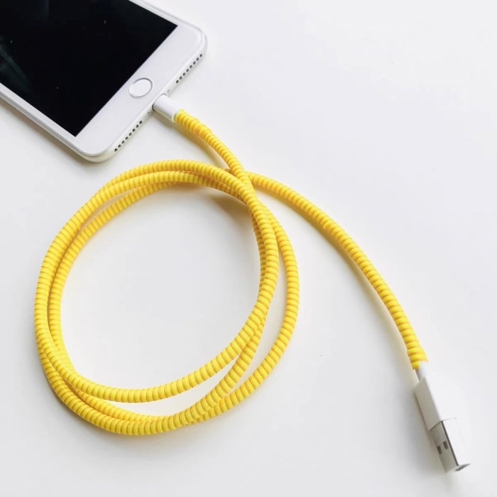 HEVEA 1.6m Cable Tie Protector Cable Wrapper Diy Charging USB Earphone ...