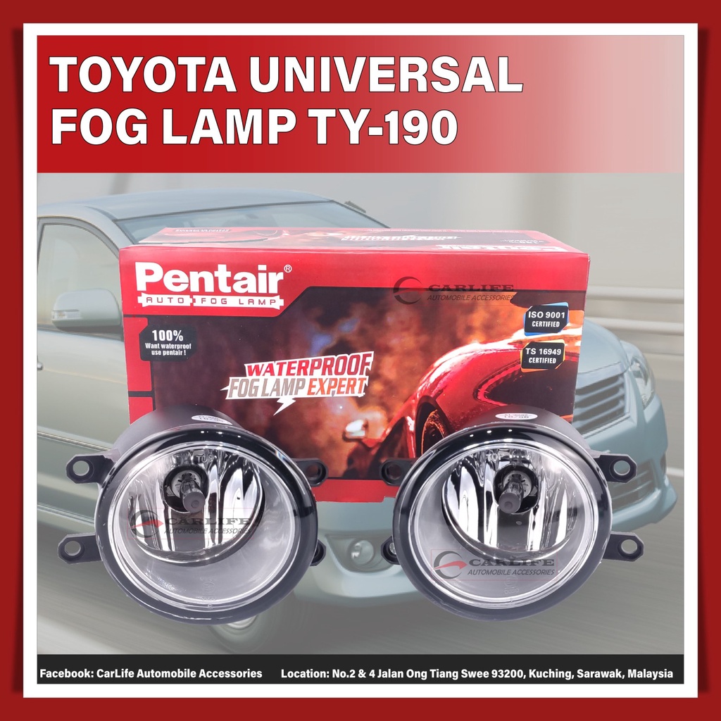 Toyota Universal Fog Lamp | Shopee Malaysia