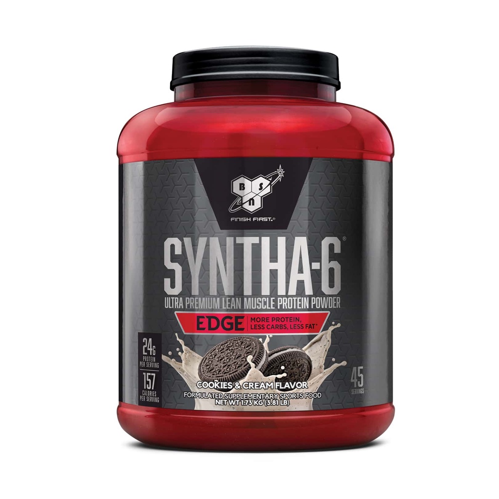 [American BSN] Syntha-6 Edge Tip Comprehensive Whey Protein 4lbs High ...