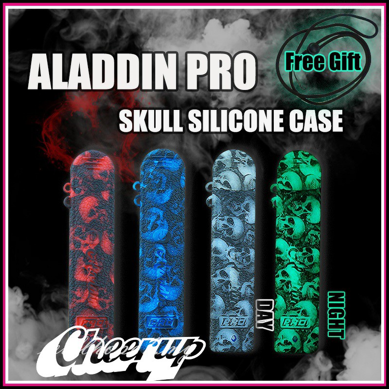 SKULL Aladdin Pro Cover Silicone Case + Lanyard Local Seller *FREE ...