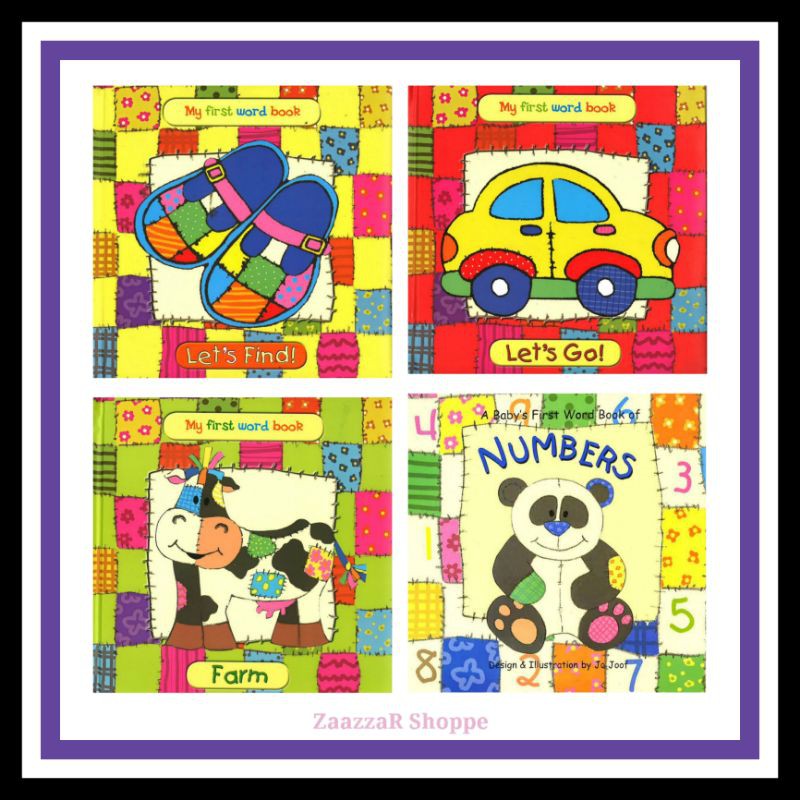 Baby Board Book My First Word Book Children Book | Shopee Malaysia