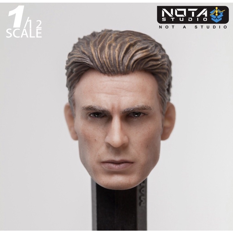 Nota Captain America Steve Roger Head Sculpt | Shopee Malaysia