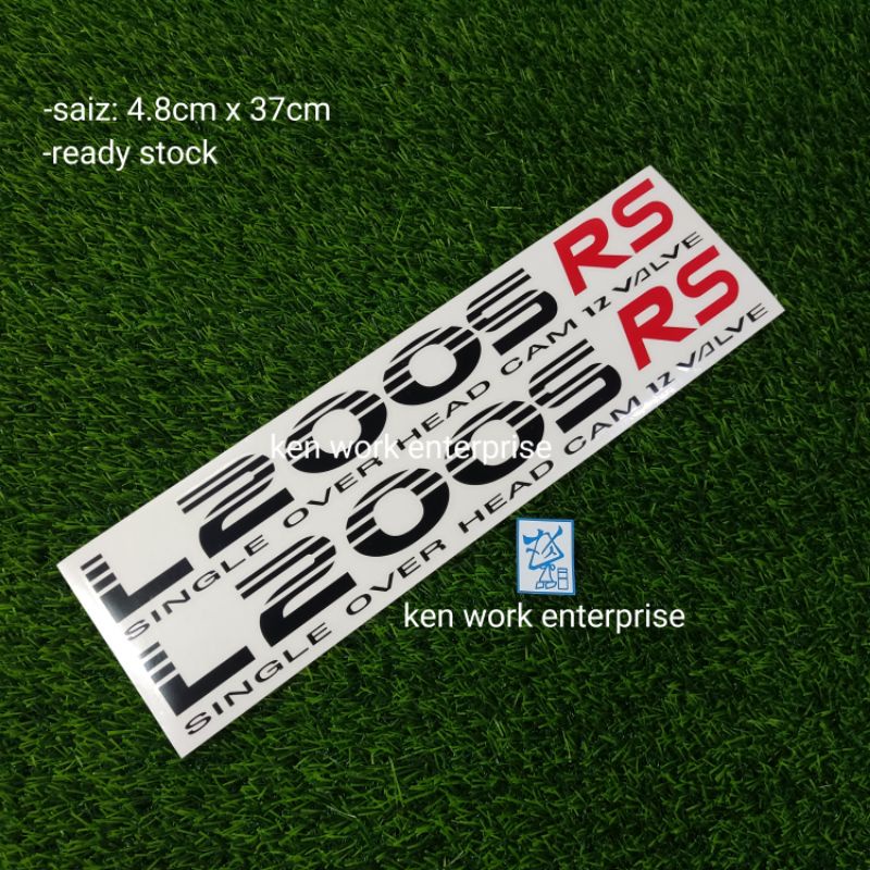 Sticker L200S RS side body | Shopee Malaysia
