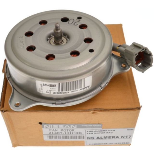 ORIGINAL NISSAN GENUINE ALMERA N17 RADIATOR FAN MOTOR (BEHR NIDEC ...