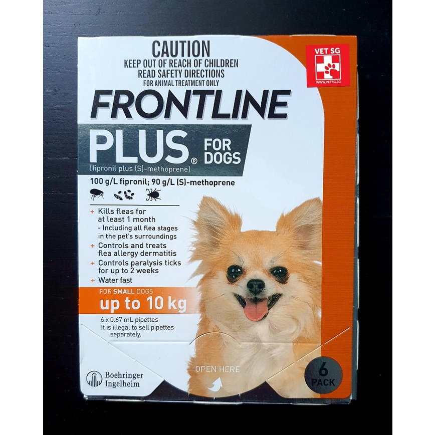 Frontline Plus Small Nape For Dogs And Cats (1 Tube) | Shopee Malaysia