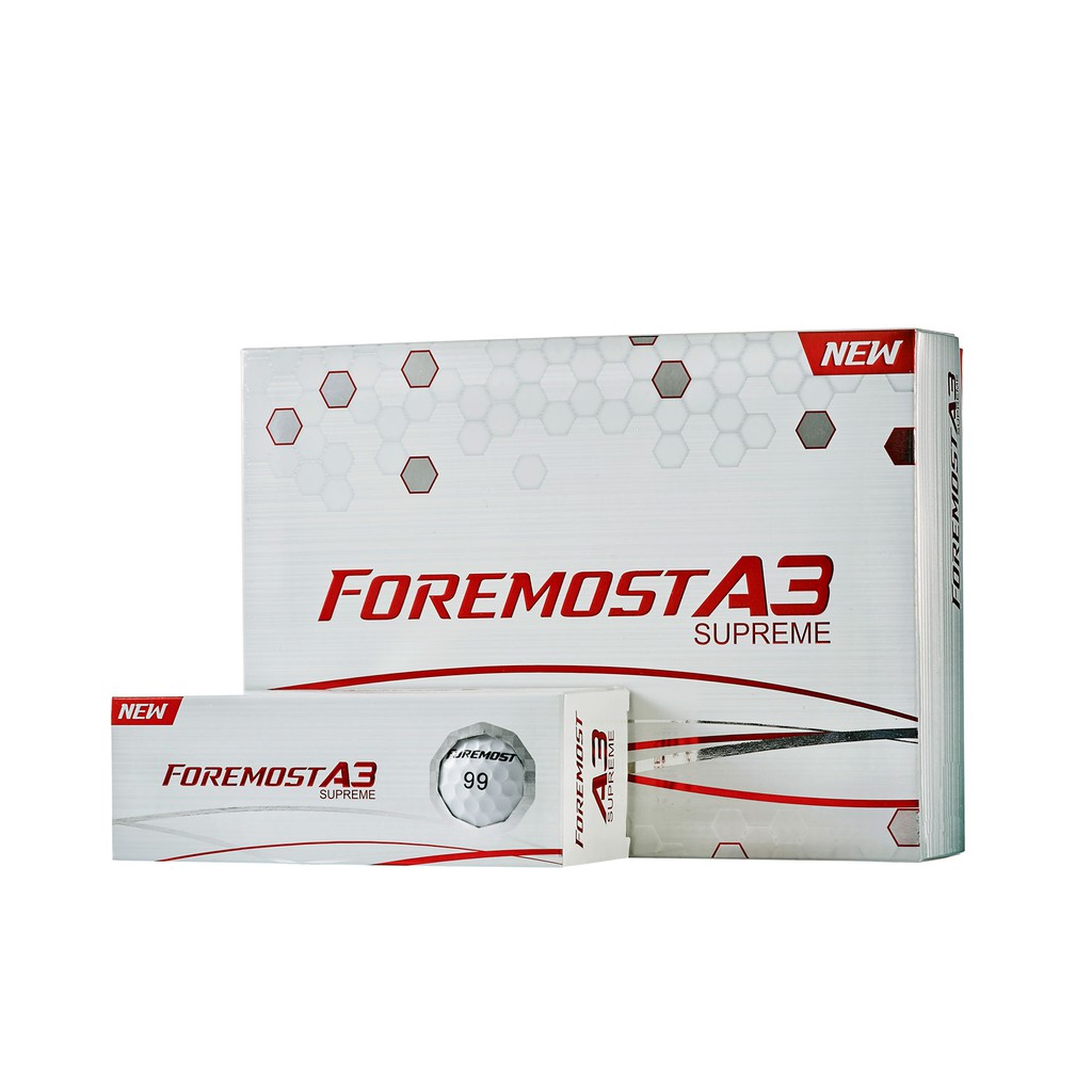 FOREMOST A3 SUPREME GOLF BALLS / Softer Surlyn cover / Progressive ND ...