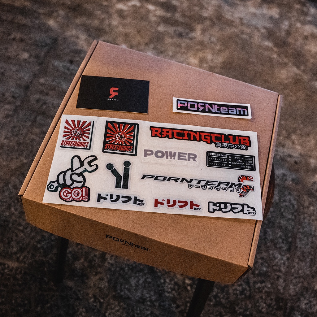 Sticker RACING CLUB Set | Shopee Malaysia