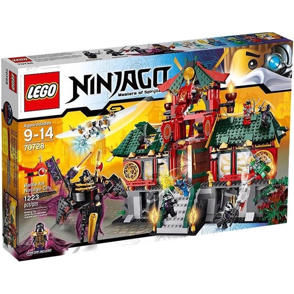 Original LEGO Ninjago 70728 Battle for Ninjago City | Shopee Malaysia
