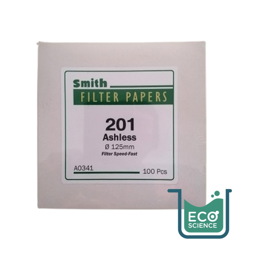 SMITH Filter Paper Ashless High Speed 201 (90mm - 240mm), 100 pcs/box ...