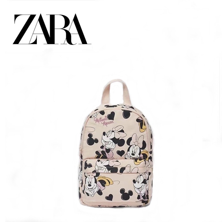 Zara Pink Kids Bag Girls Kindergarten Cute Student Backpack Disney ...