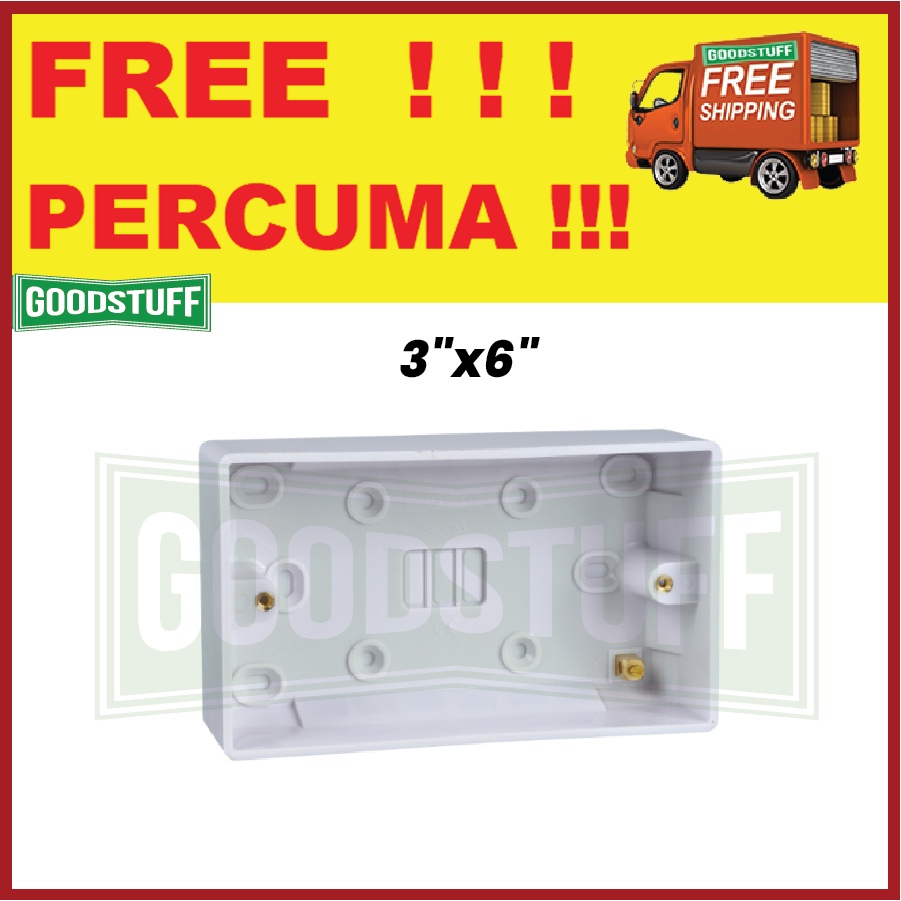 PVC SURFACE TYPE NUT BOX/ELECTRICAL USE SWITCH BOX/CONCEAL TYPE JOINT ...