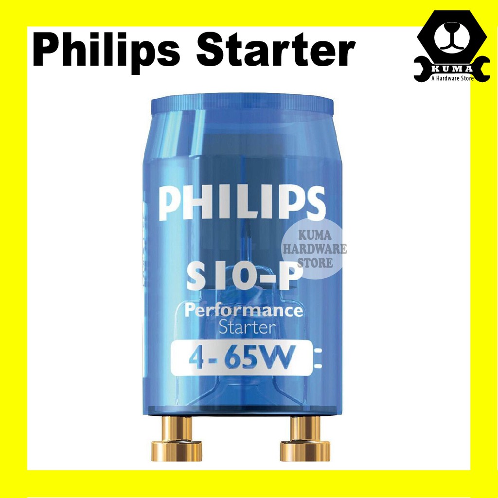 PHILIPS STARTER FOR PHILIPS FLUORESCENT LIGHT / STARTER LAMPU / STARTER ...