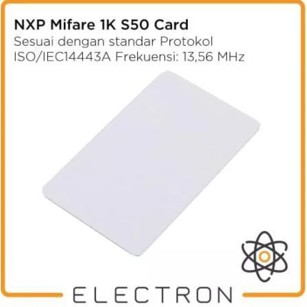 Rfid 13.56 MHz Mifare Classic 1K Card Tag NFC HF ISO14443A RC522 Card | Shopee Malaysia