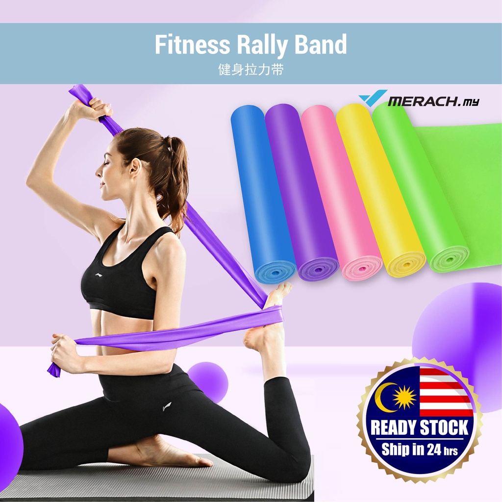 Fitness Rally Band Fitness Elastic Yoga Rubber Band Exercise Workout ...