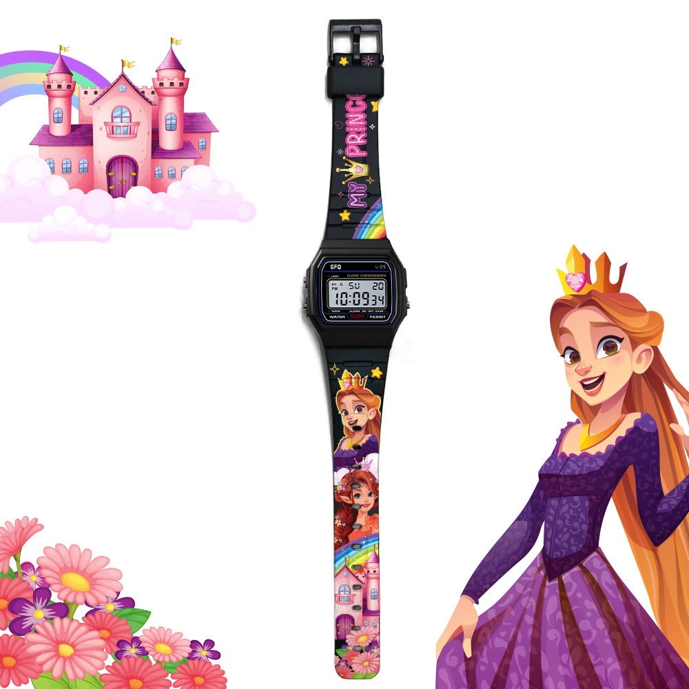 {NEW Version} Princess Jam Tangan budak GFQ Kid's Watch custom design ...