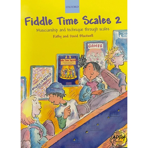 Oxford Fiddle Time Scales 2 Musicianship and technique through scales ...