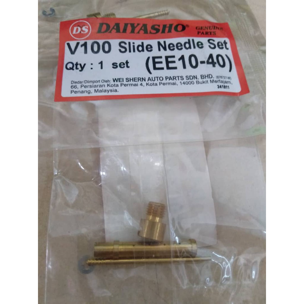 SLIDE NEEDLE SET SUZUKI V100 BRAND TAIKOM | Shopee Malaysia