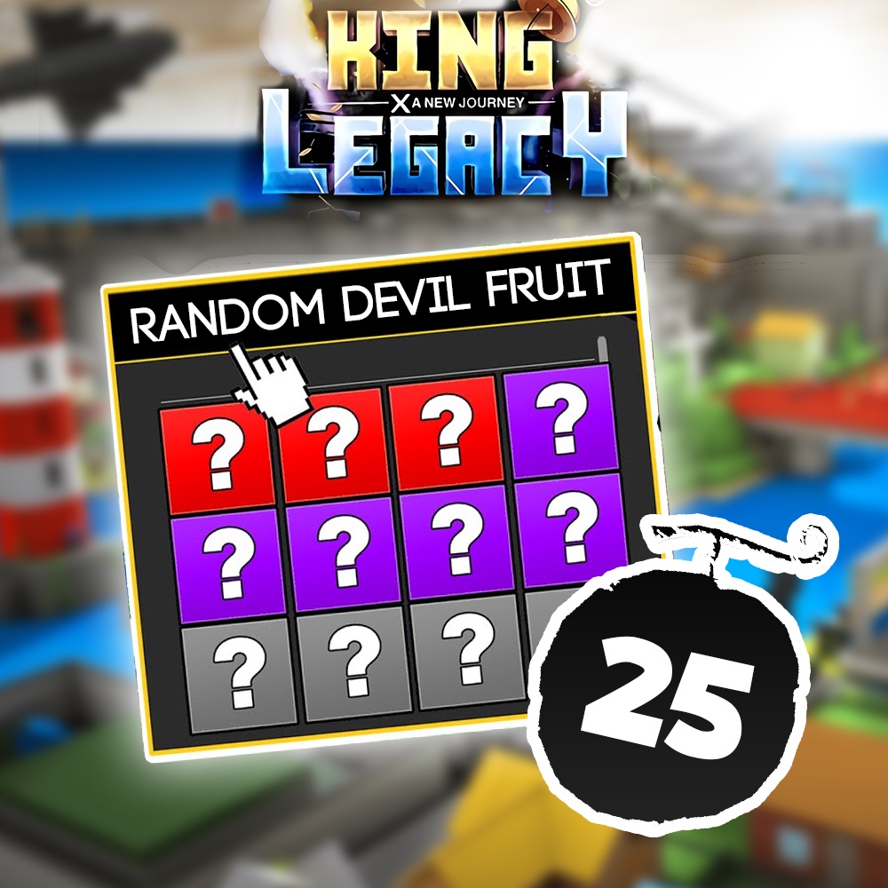 King Legacy Fruit Service (Power Fruit) | First and Second Sea | Cheap ...