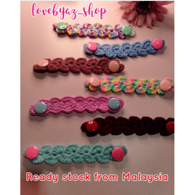[READY STOCK]Premium handmade crochet mask extender/ mask extension ...