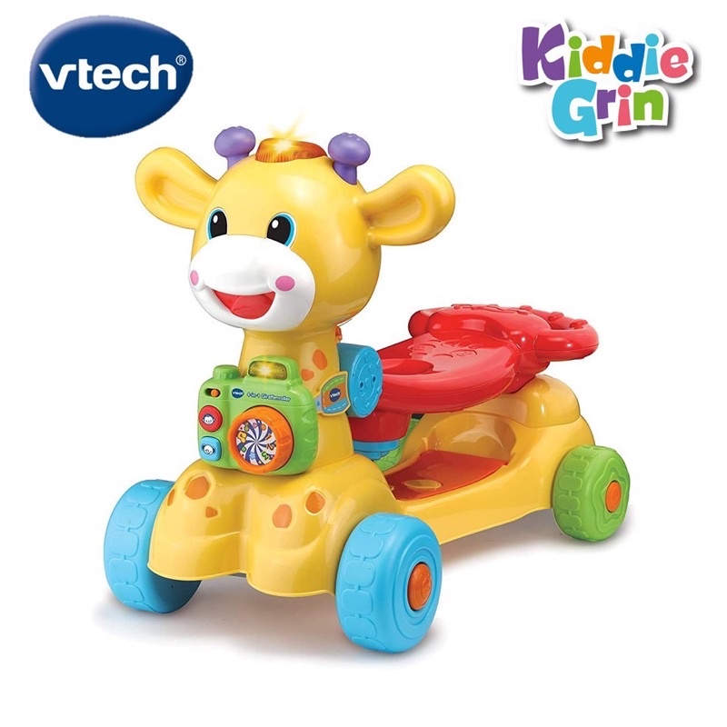 today ship 🇲🇾Vtech 4 in 1 Learning Giraffe Scooter/ Ride on Car ...