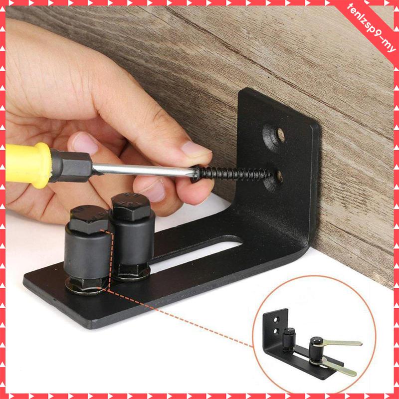 [tenlzspfeMY] Adjustable Double Roller Sliding Floor Guide Support for ...