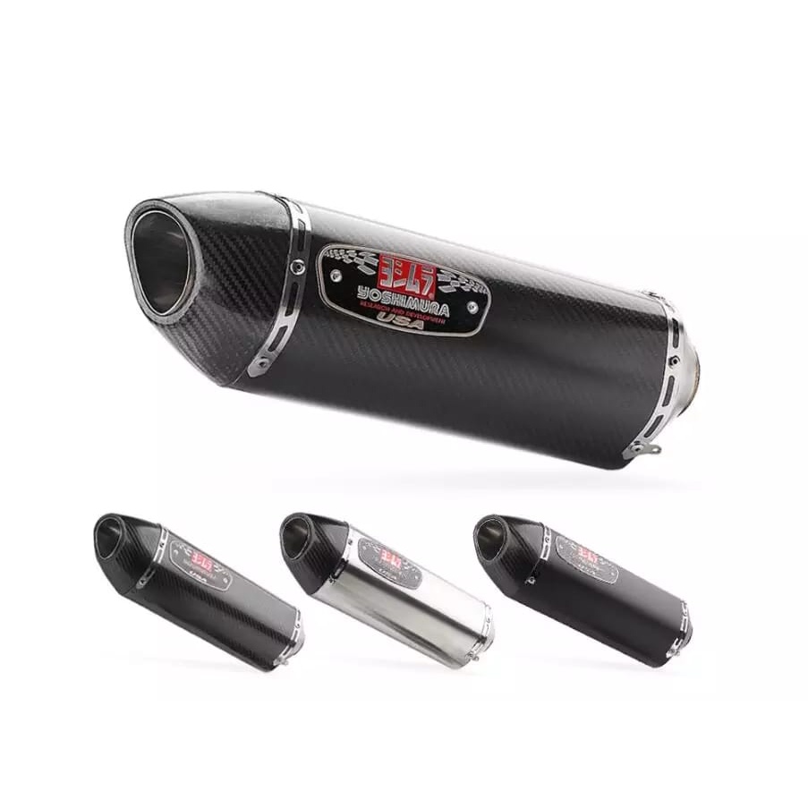 Yoshimura R77 Muffler Box Exhaust Universal Motorcycle Ekzos Pipe 51MM With Silencer | Shopee ...
