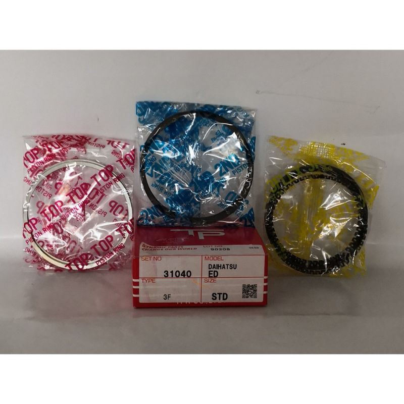 Piston Ring (TP or RIK JAPAN) for Perodua Viva 850 (1 SET) | Shopee ...