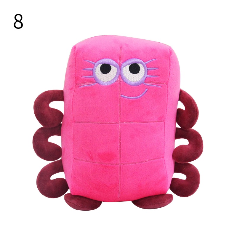 Numberblocks Plush Toy Cartoon Stuffed Numbers Dolls Math Enlightenment ...