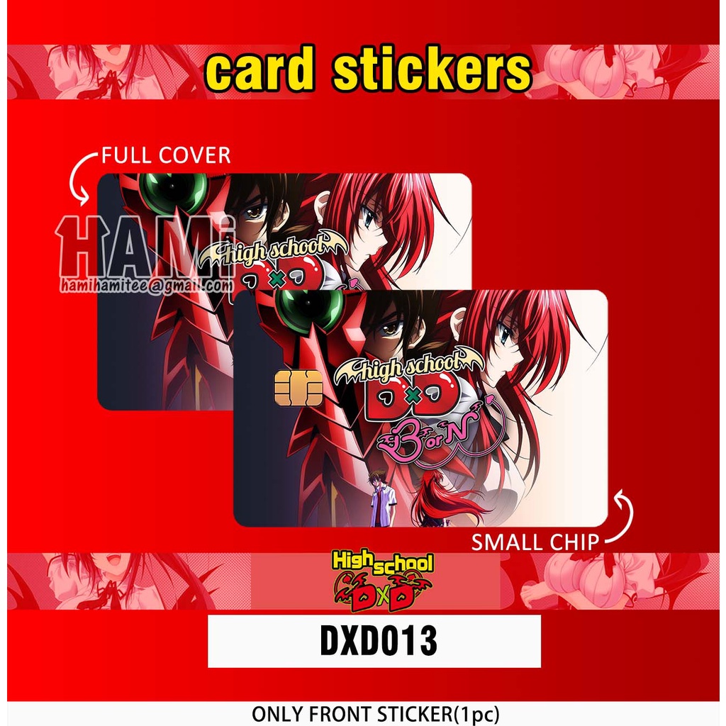 HIGH SCHOOL DXD CARD STICKER - DXD KAD STICKER - HIGH SCHOOL DXD TNGO ...
