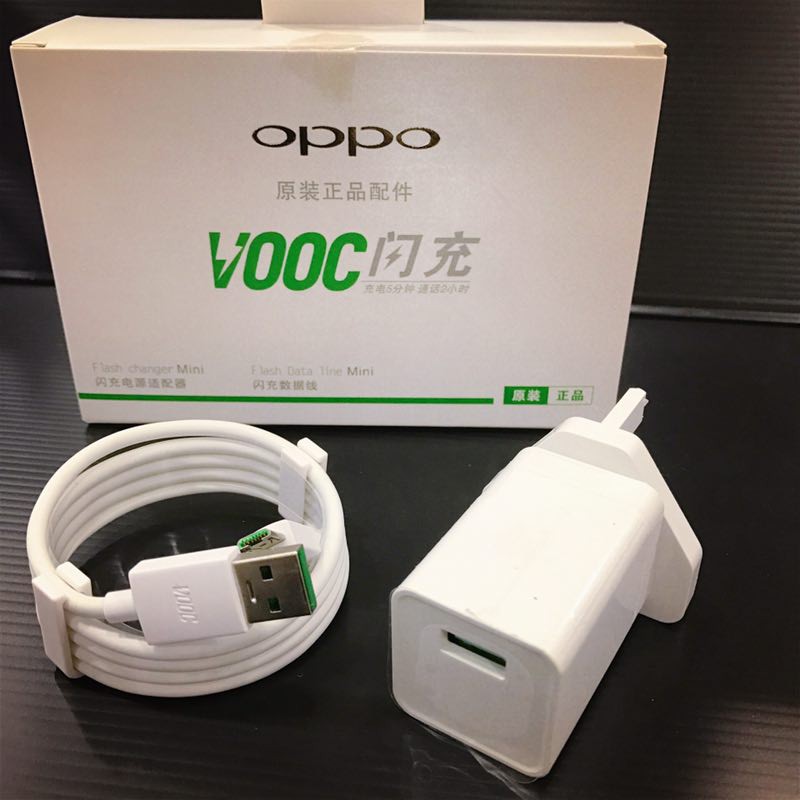 OPPO VOOC Flash Charger and USB Cable (VOOC Charger Set) | Shopee Malaysia