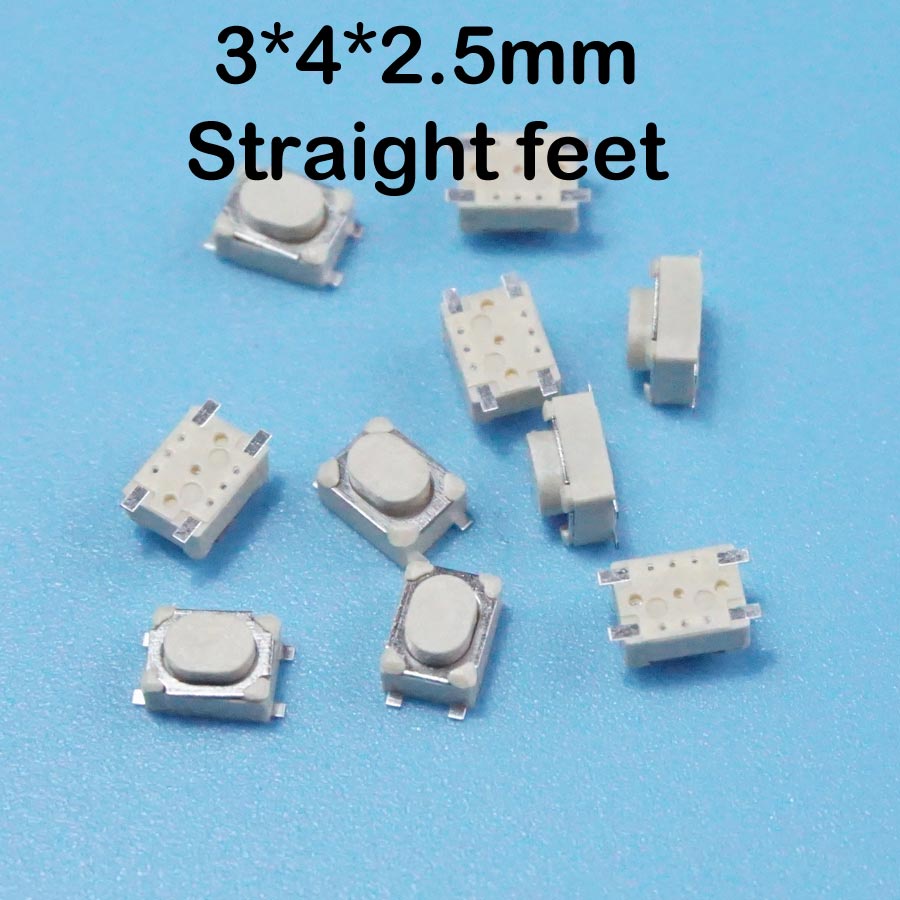 10 pcs Power Switch Button Button Micro Switch Car Microswitch Push ...