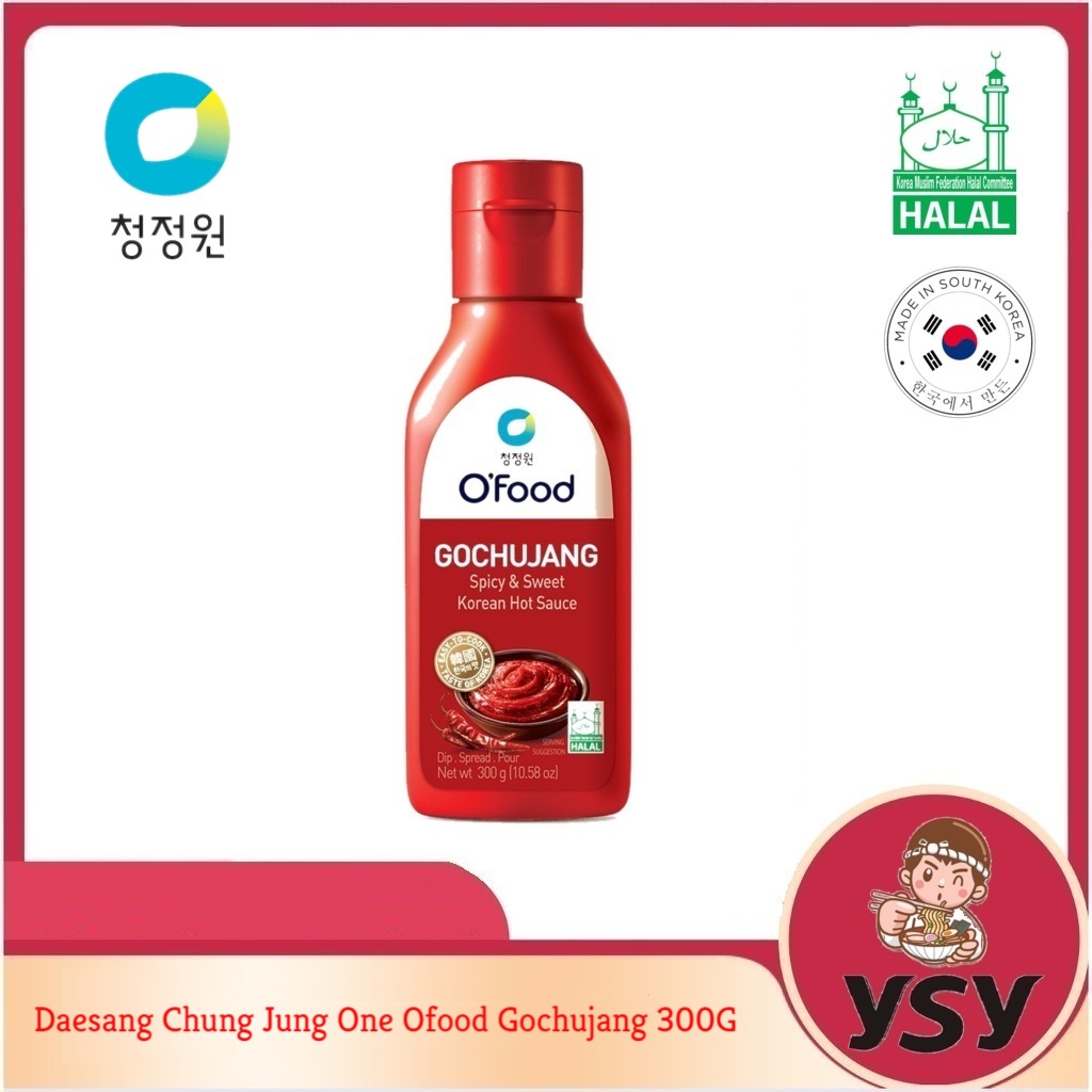 EXP:9/2025 KOREA Daesang Chung Jung One Ofood Gochujang SWEET AND SPICY 300G | Shopee Malaysia