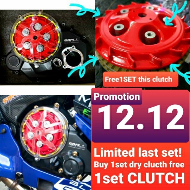 Yamaha Y15ZR Y15 Ysuku Dry Clutch System Full Set PNP V2 (Comstar ...