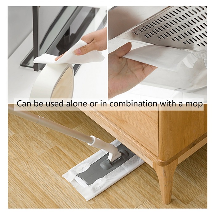 Refill Quickle Dry Floor Dust Wiper Mop Pad Sheet Catch Dust Pet Fur On Floor 30sheets | Shopee ...