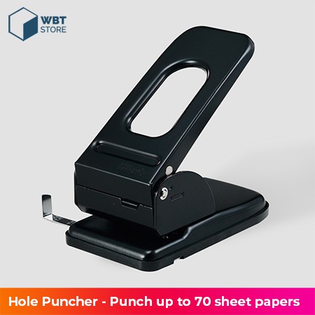 Heavy Duty Hole Puncher - For Document Hole Punch Up to 70 Sheets ...