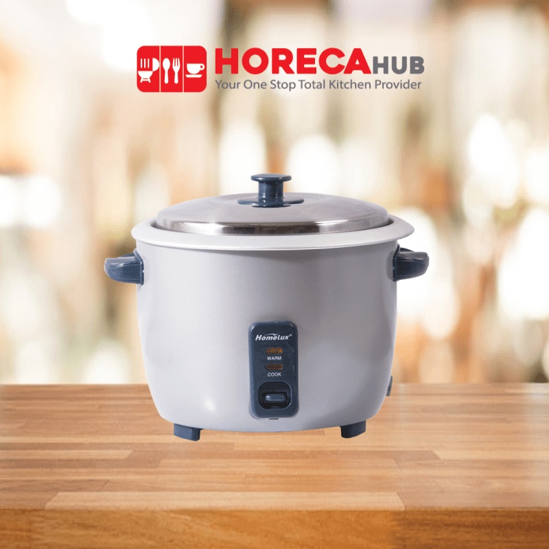 HOMELUX ELECTRIC RICE COOKER 1.0/1.8/2.8LITRE (HORECA) | Shopee Malaysia
