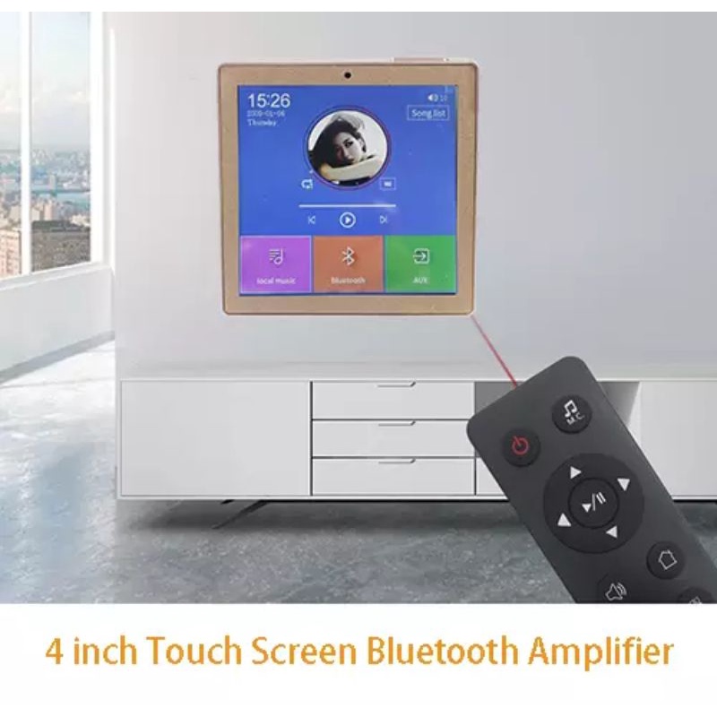 Home automation system smart wifi stereo Bluetooth on in Wall Mount ...