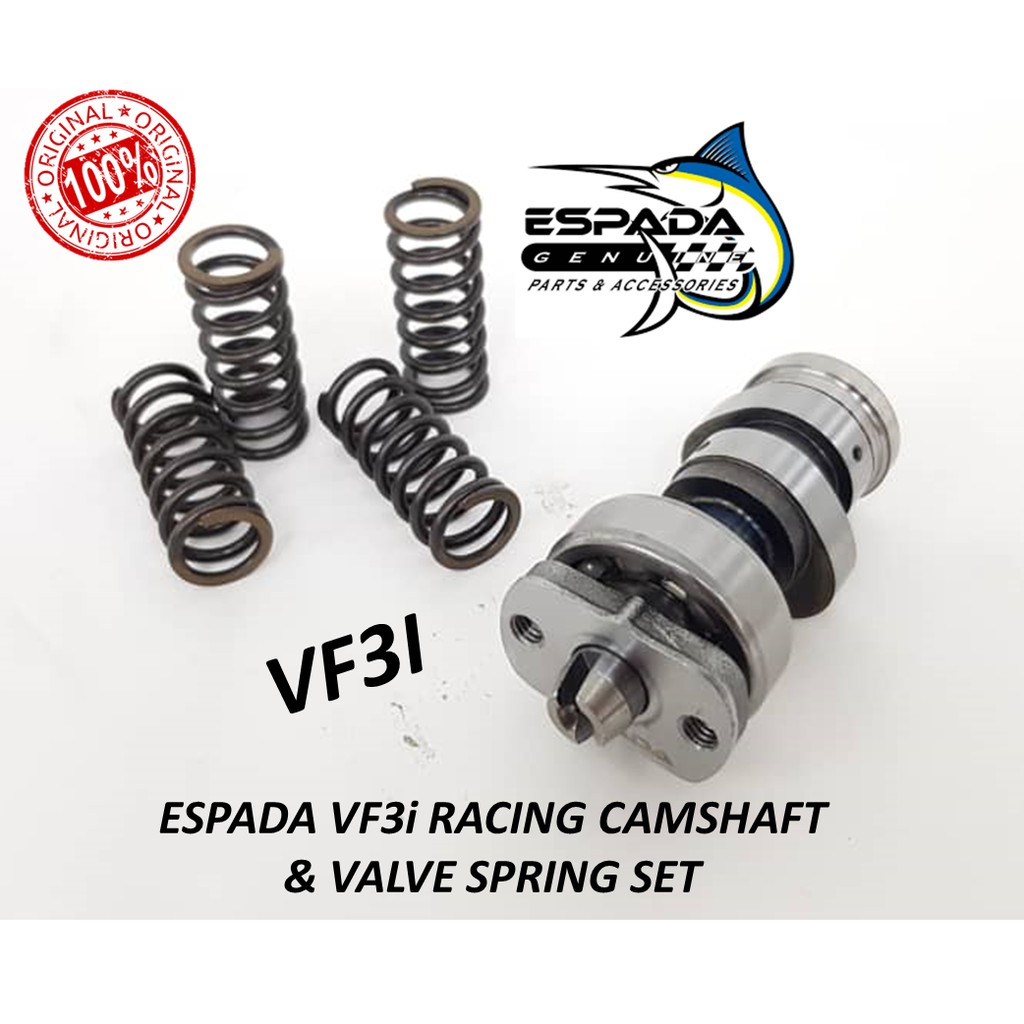 ESPADA Racing Camshaft & Valve Spring set VF31 SYM185 Racing Cam Shaft ...