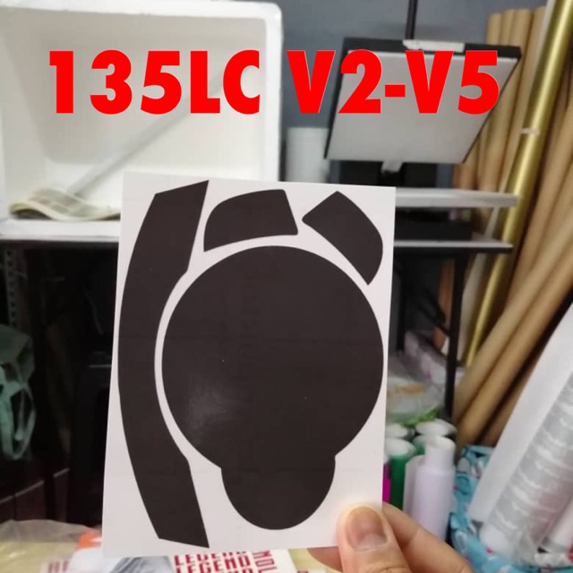 Stiker tinted 135lc v2-v5 | Shopee Malaysia