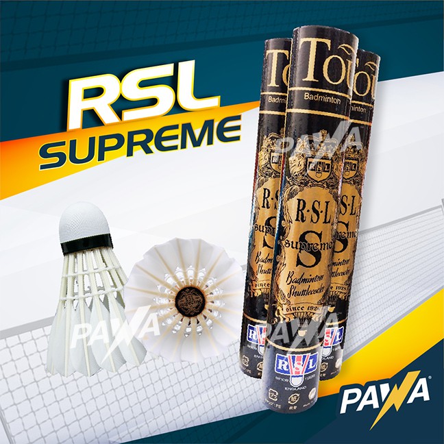 RSL Supreme Badminton Shuttlecock (100% Original) | Shopee Malaysia