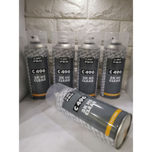 2K HS CLEAR C496 HB BODY PRO 400ML Aerosol | Shopee Malaysia