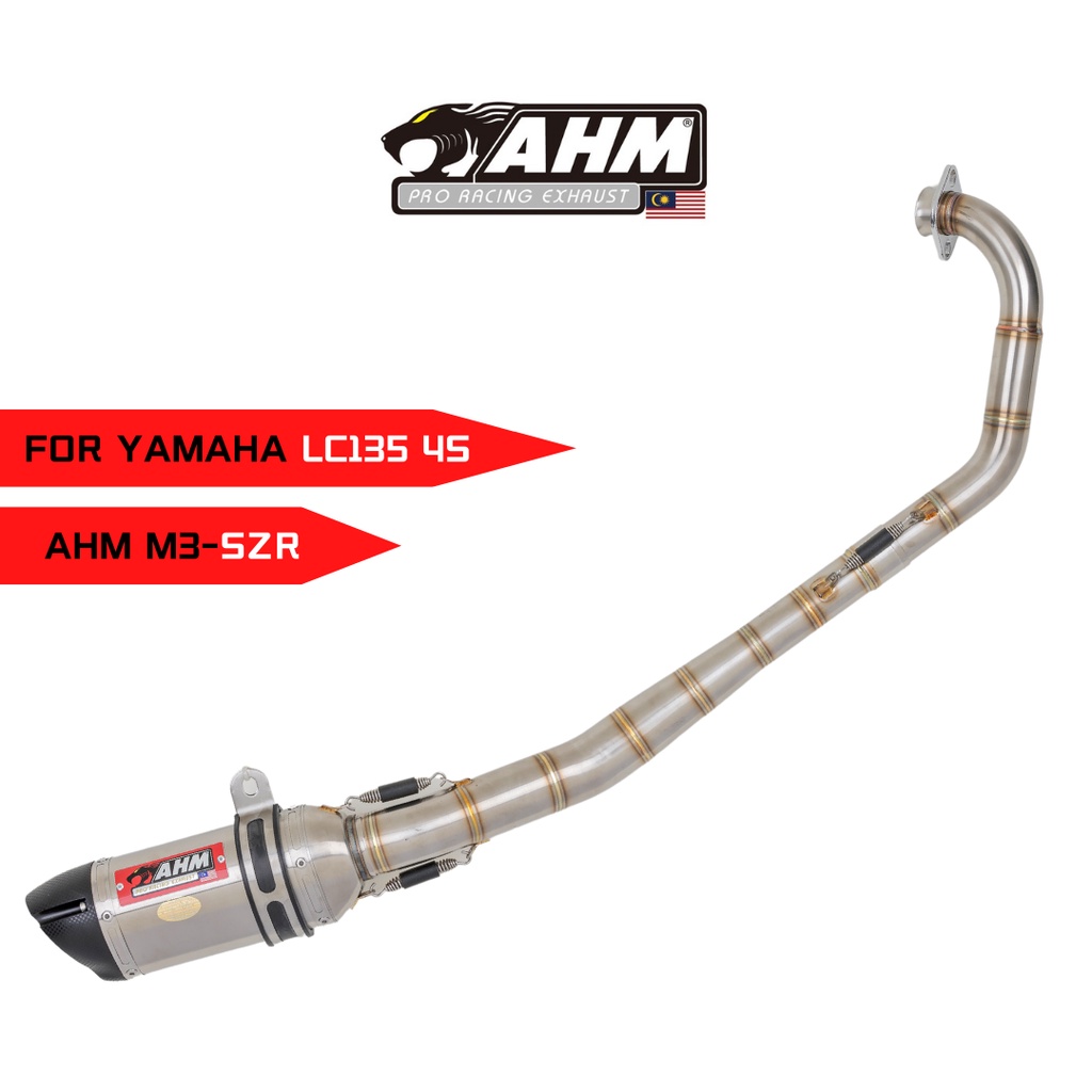 AHM M3-SZR Racing Exhaust For LC135 4S | Shopee Malaysia