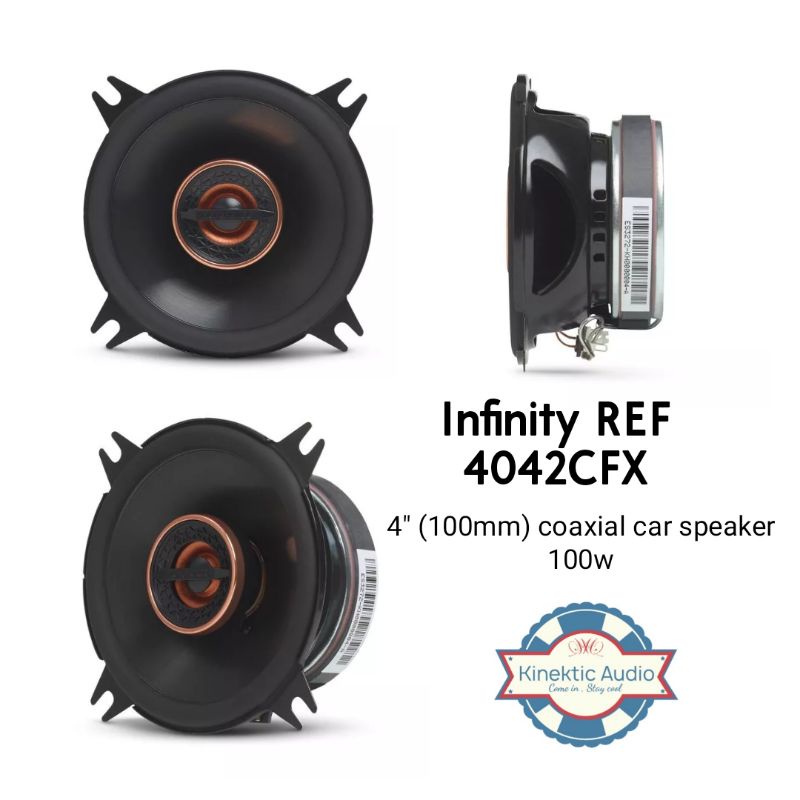 Infinity REF 4032CFX - 4" coaxial car speaker/105W | Shopee Malaysia