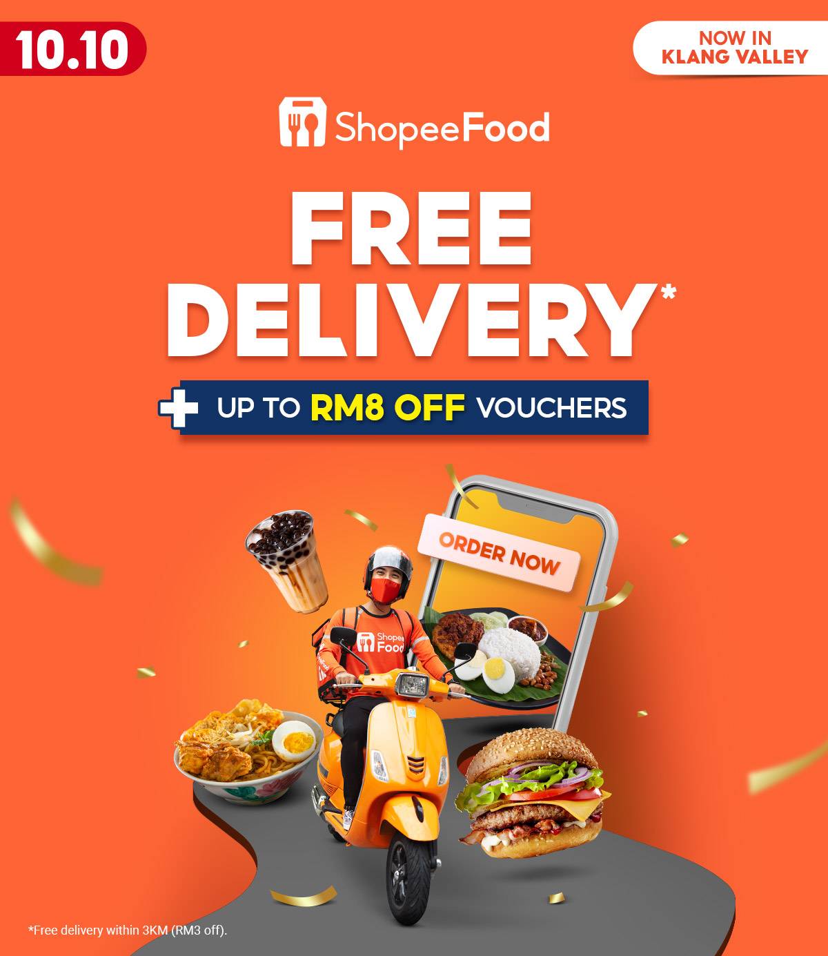 ShopeeFood 2023 | Free Delivery Min Spend RM0 | Shopee Malaysia