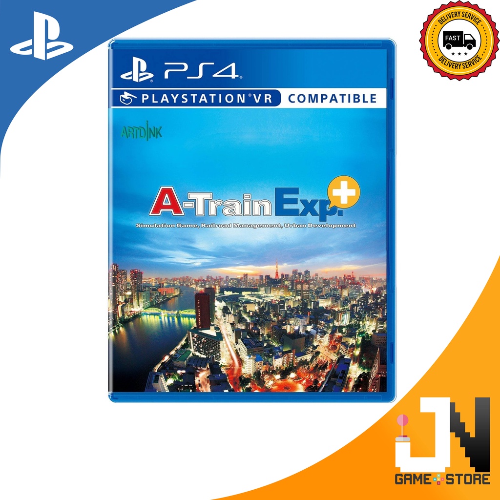 PS4 A-Train EXP.+ | A Train Express (R3)(English)(NEW) | Shopee Malaysia