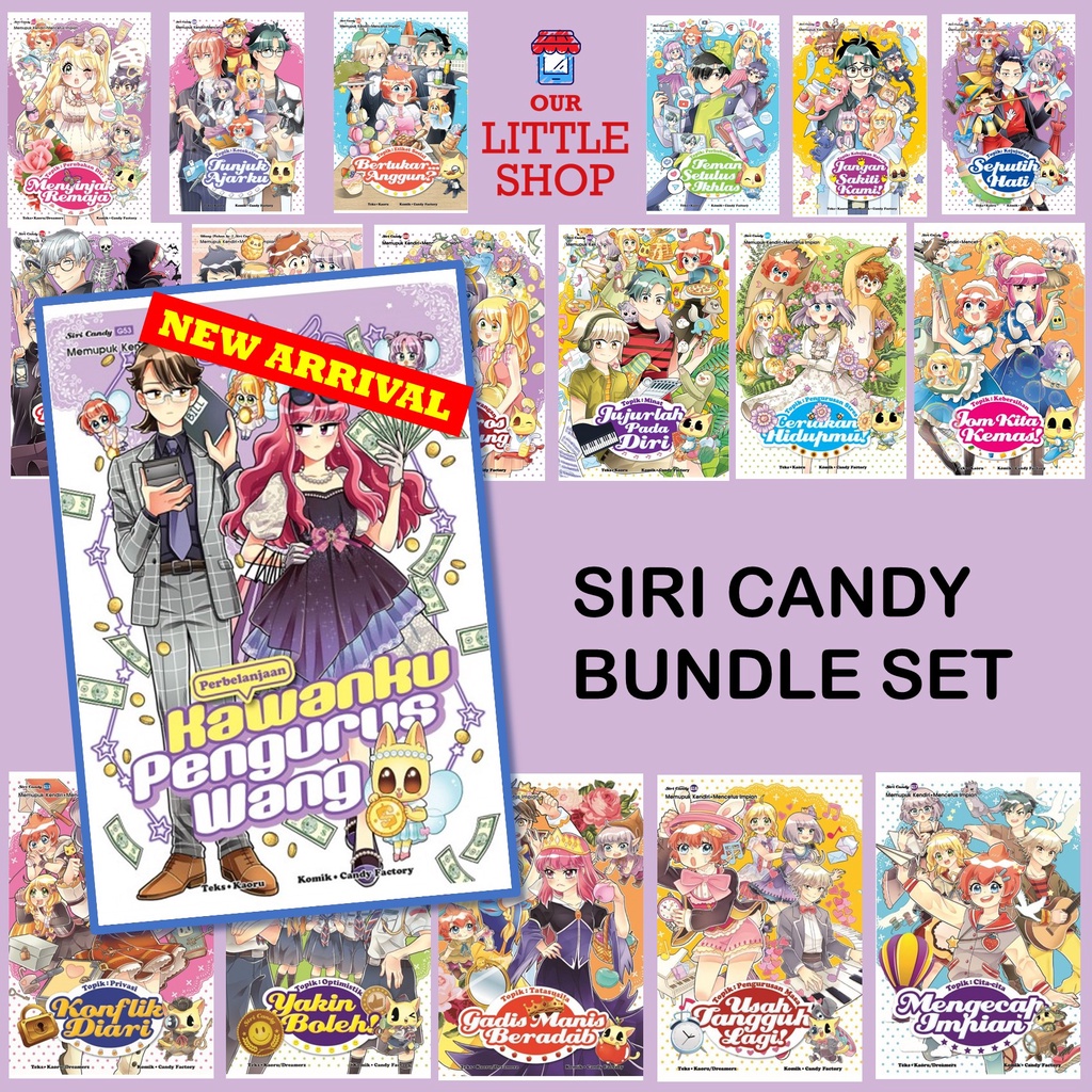 SIRI CANDY BUNDLE SET [GEMPAK STARZ] | Shopee Malaysia